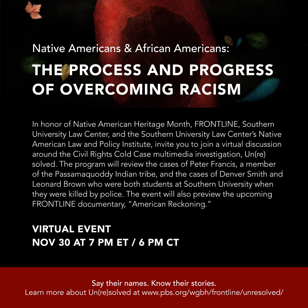 Join us for the The Process and Progress of Overcoming Racism Webinar ...